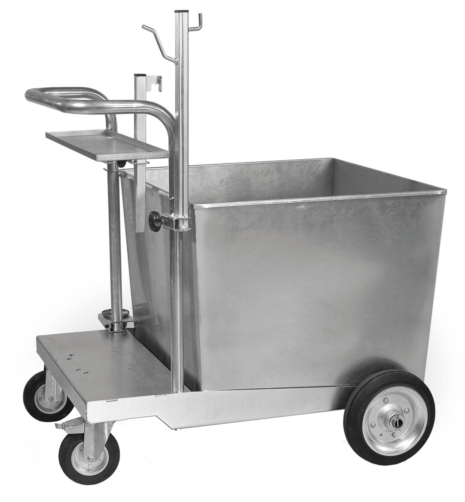 heavy type trolley with containment tank - Gartec